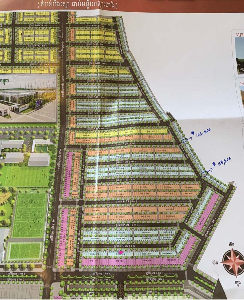 Shop House for sale at Borey Peng Huoth – khmerasset